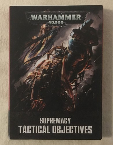 Warhammer 40k Supremacy: Tactical Objectives | eBay