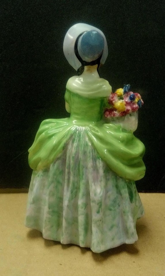 Royal Doulton HN1808 Cissie rare version green dress | eBay