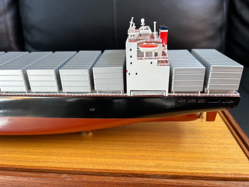 1980s United States Lines USL American New York Ship Model Zakoske Hong ...