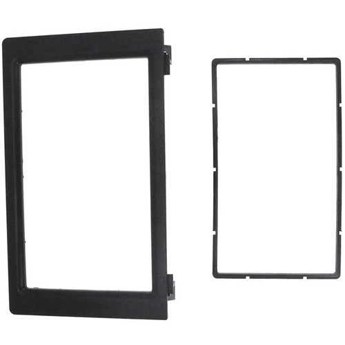 2 Din Car Radio Stereo Audio Bezel Facia Panel Trim Dash Radio ...