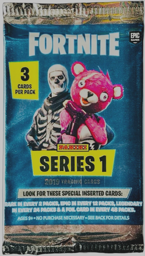 Panini FORTNITE SERIES 1 - 2019 Factory Sealed 3 Card Packs - Lot of 14 ...