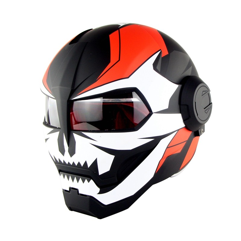 Motobike Full Face Helmet Spider Motorcycle Modular Helmets man Street ...