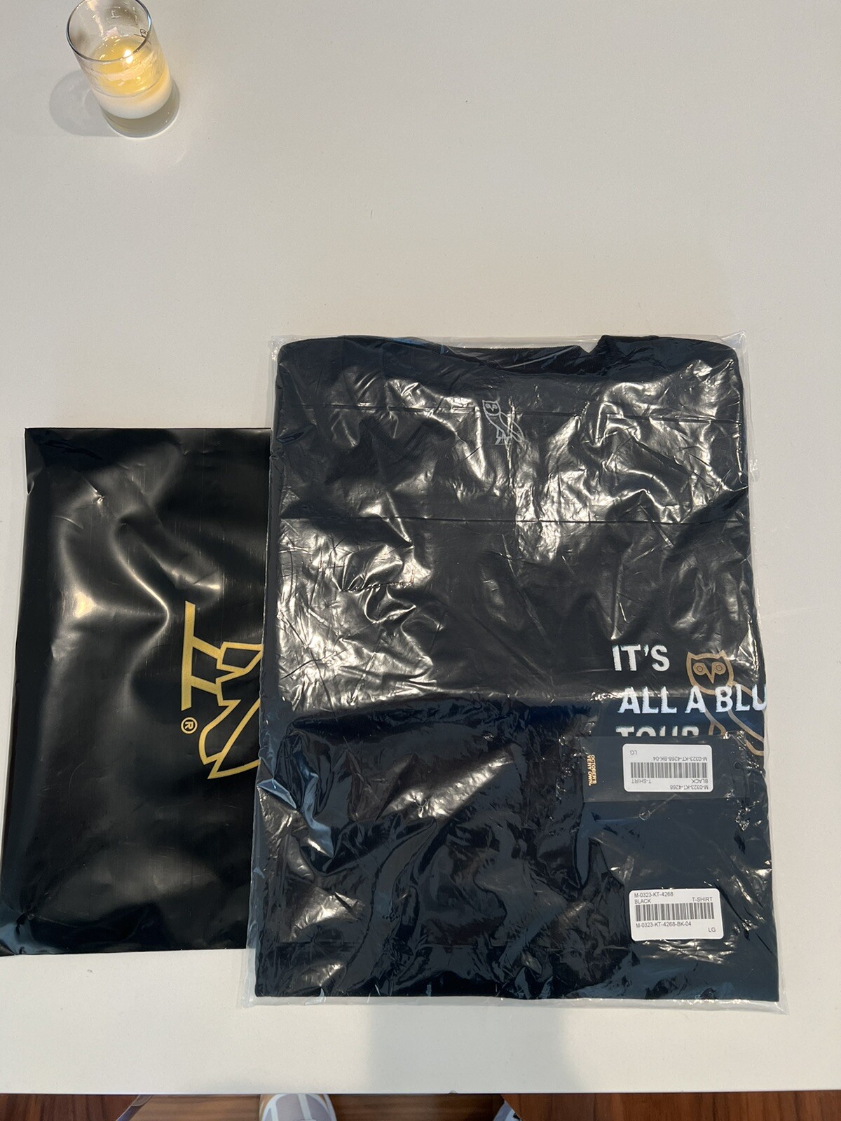 It’s All A Blur Tour Shirt Drake Black EXCLUSIVE L SEALED IAAB OFFICIAL ...