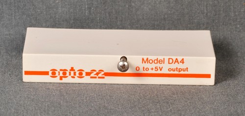 OPTO 22 Model DA4 Single Channel Analog Output Module (0 to 5 VDC) G1 I ...