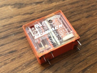 SCHRACK TYCO Electromagnetic Relay RP 010024 / 24 VDC 250 VAC / 8 A ...