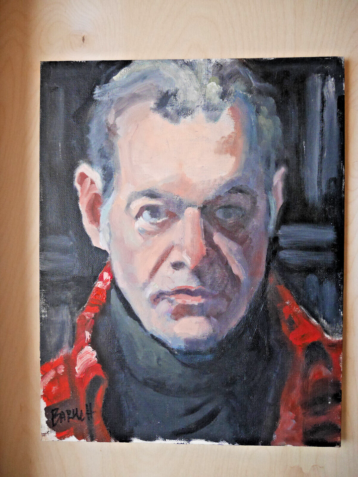 Original Oil Painting by ISAAC BARUCH Johnny Depp's Friend | eBay