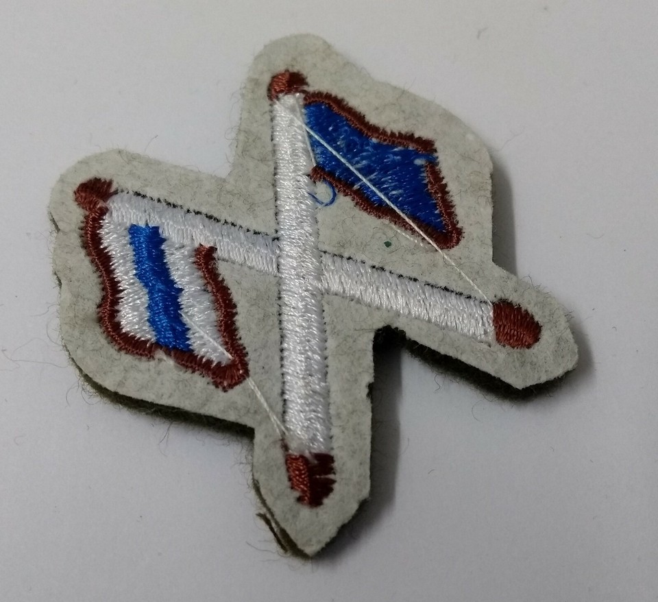 Genuine British Army No2 Infantry Corps Signaller Proficiency Arm Patch ...