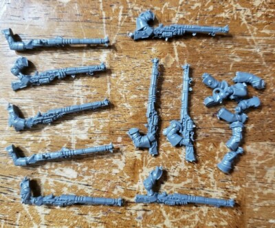 Warhammer 40k AdMech Skitarii Bits SVR Vanguard Ranger Galvanic Rifles ...
