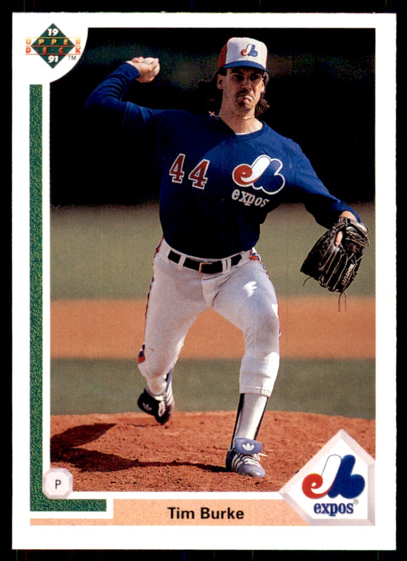 1991 Upper Deck Tim Burke Baseball Cards #215 | eBay