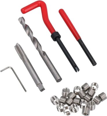 M8 x 1.25mm thread repair kit/helicoil set damaged thread caliper ...