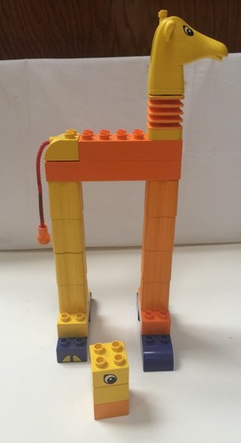 Lego Duplo 3512 Funny Giraffe RARE DISCONTINUED HTF COMPLETE!!! | eBay