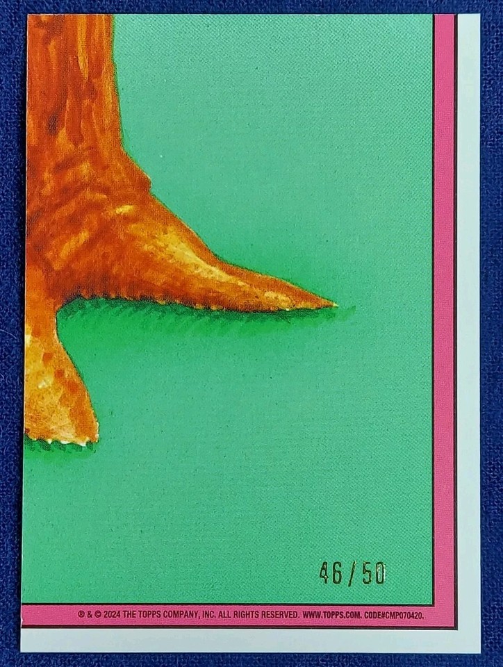 2024 GARBAGE PAIL KIDS GPK KIDS AT PLAY JOE SIMKO GOLD AUTOGRAPH Card ...