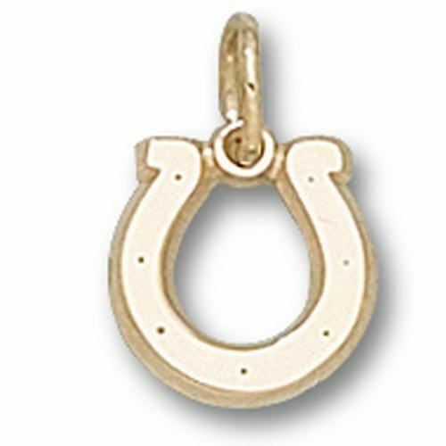 Indianapolis Colts Horseshoe (small) 10 kt Gold Pendant | eBay