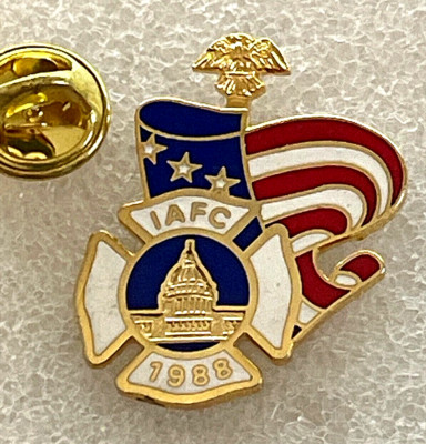 IAFC International Association of Fire Chiefs Lapel Pin. #14 | eBay