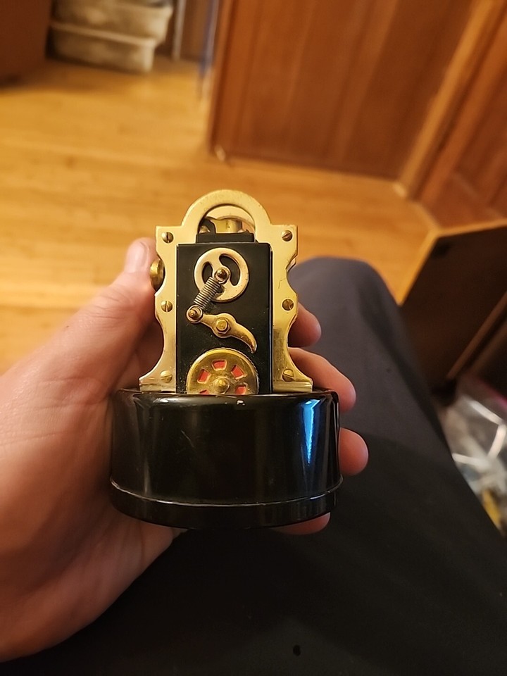 VINTAGE THOMAS EDISON STOCK EXCHANGE TICKER TAPE CIGARETTE LIGHTER VGUC ...