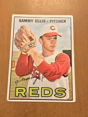 1967 Topps Sammy Ellis #176 Cincinnati Reds | eBay