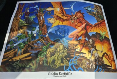 MTG Goblin Kerfuffle Art Print Not A Card Sold By Family Of Christop ...