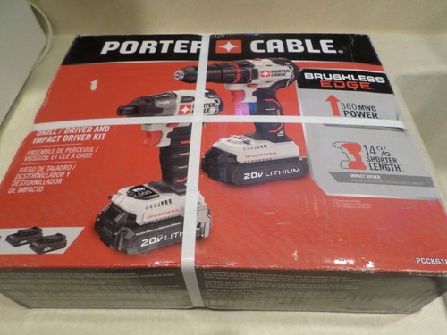 PORTA CABLE DRILL INPACK GUN SET 20 VOLT PCCK618L2 NEW SEALED BOX 😁 | eBay