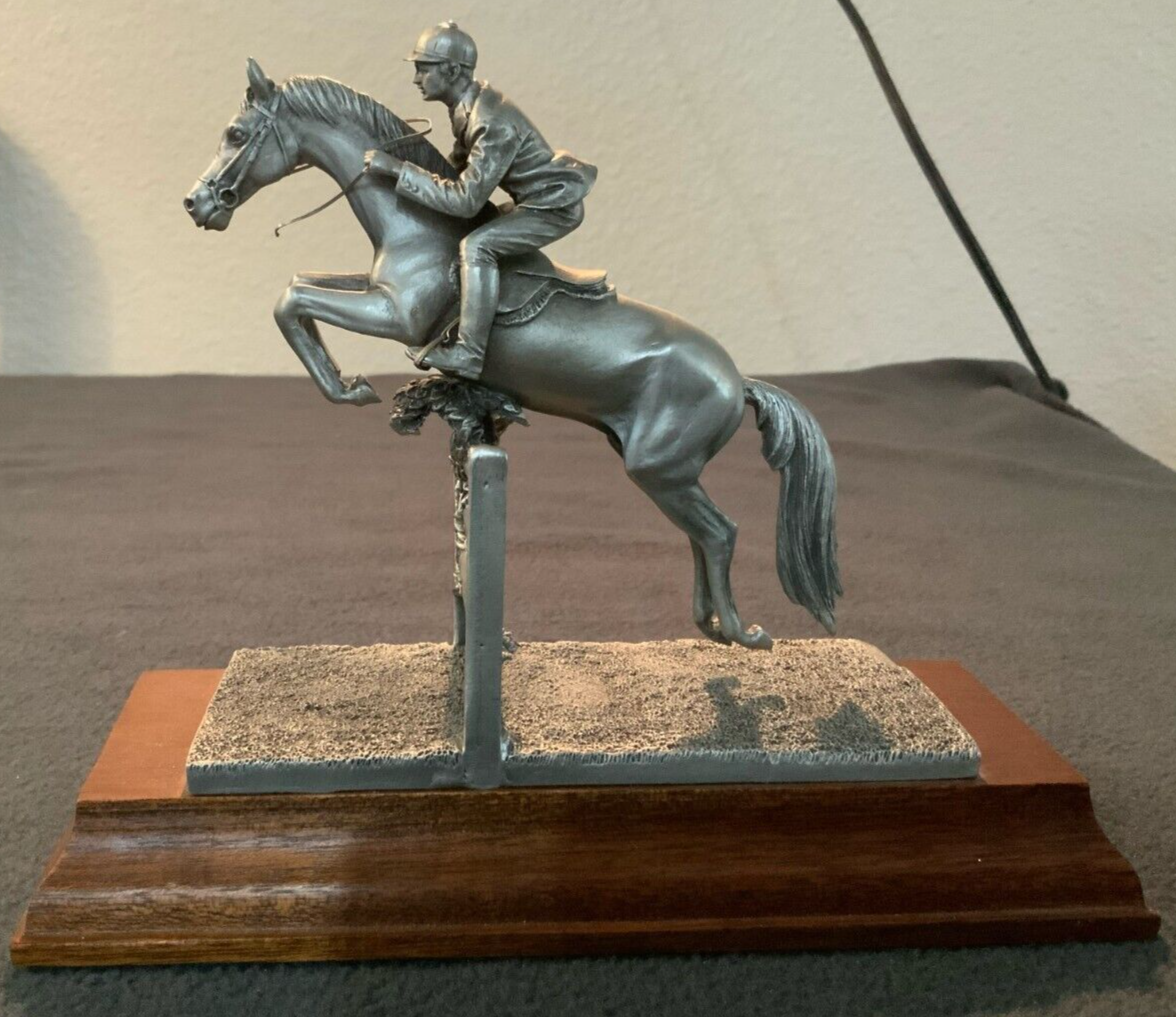 THE JUMPER Horse Sculpture by Albert Petitto 1979 | eBay