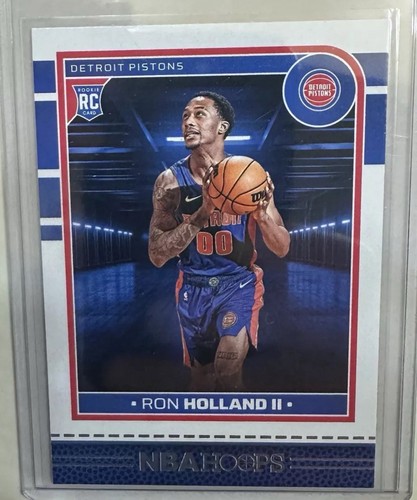 2024-25 Panini NBA Hoops Rookies #235 Ron Holland II, Detroit Pistons ...