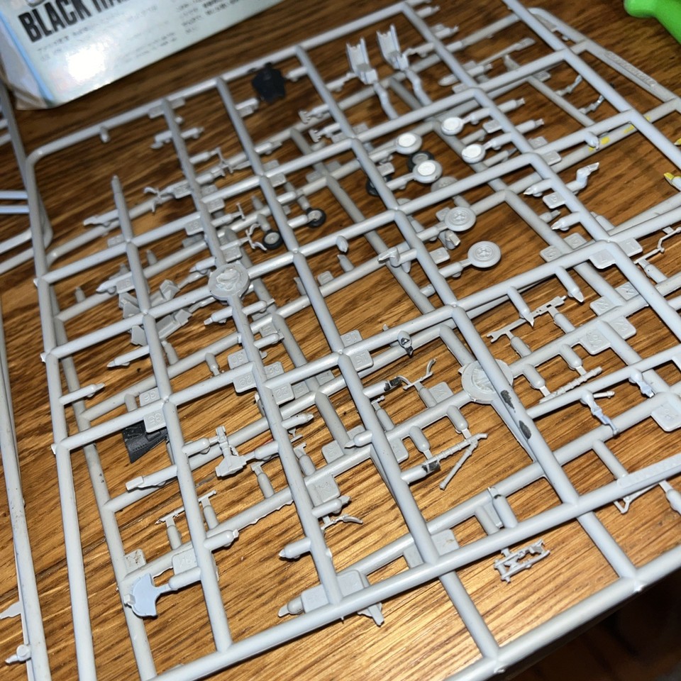 Hobby Boss 80212 A-7K Corsair II 1/72 Scale Plastic Model Kit part kit ...