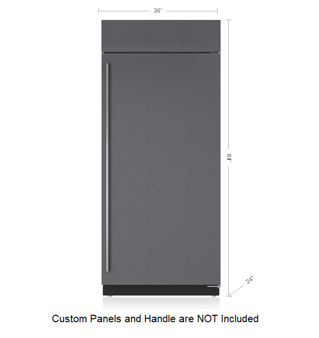 Sub-Zero CL3650R/O Panel Ready Overlay 36 Inch "All" Refrigerator MSRP ...