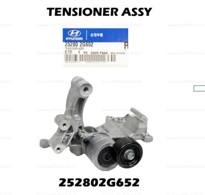⭐Genuine⭐ Belt Tensioner Assy 252802G652 for Hyundai Sonata Kia Optima ...