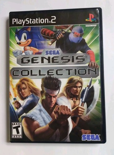 Sega Genesis Collection (PS2 Sony PlayStation 2, 2006) Complete ...