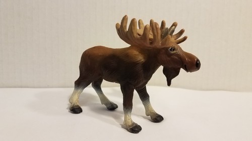 Moose Animal Plastic Figure Safari Ltd. Retired 1997 | eBay