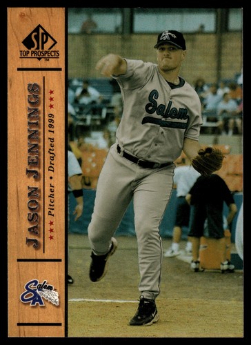 2001 SP Top Prospects Jason Jennings #87 Salem Avalanche Baseball Card ...