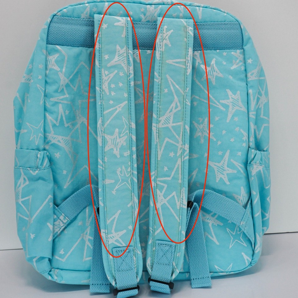 Kipling Shelden Backpack 15" Laptop School KI1312 Polyamide Starry ...