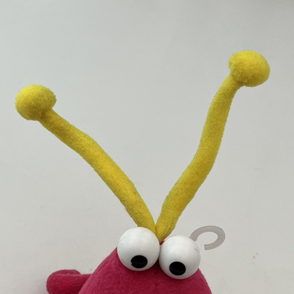 2004 Gund Sesame Street Yup Yup Yip Yip Martian Small Pink Plush Tags ...