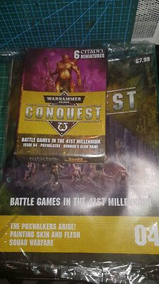Warhammer 40k Conquest Issue 4 Models & Magazine Unopened | eBay UK