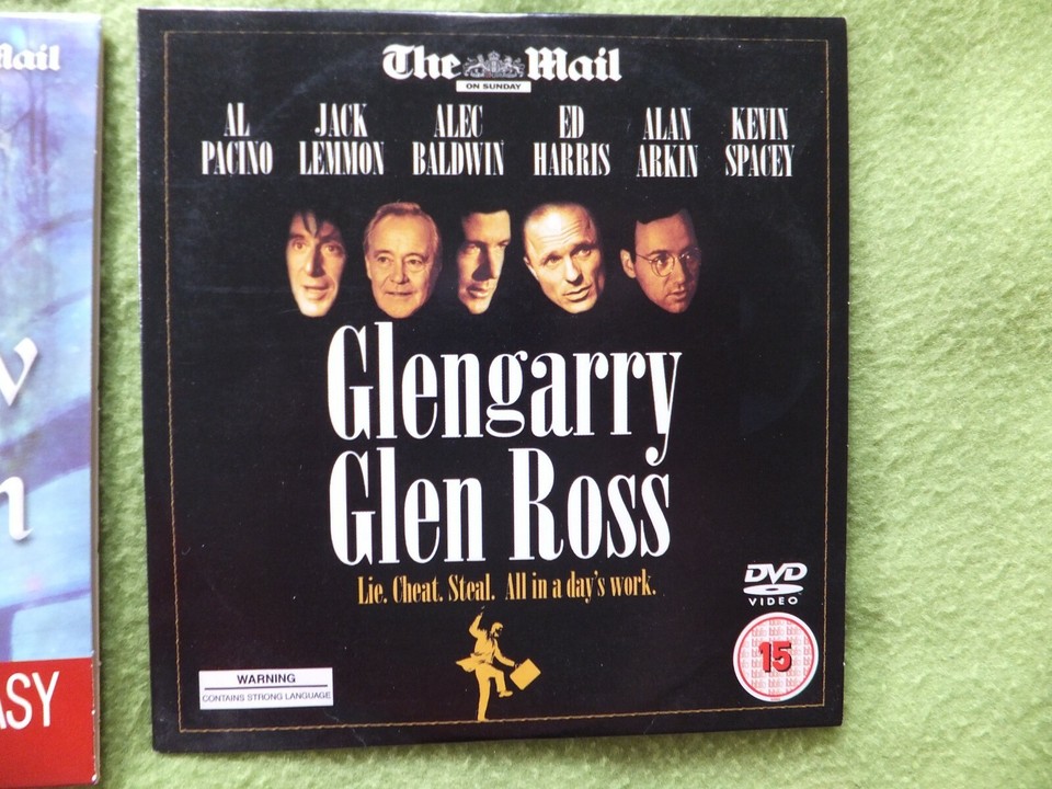 10 DVD - Chick Flicks Snow Queen Glengarry Glen Ross Pain & Gain Morse ...