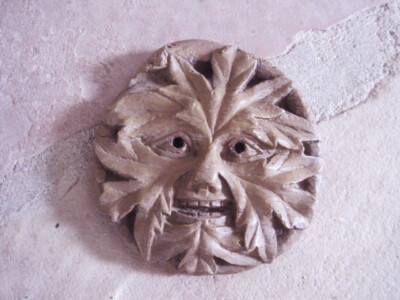 Green Man Carving Replica of Original Carving from Winchester Cathedral ...