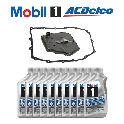 ACDelco 8L90 Transmission Service Kit Mobil1 Fluid For 15+ Chevy/GMC ...