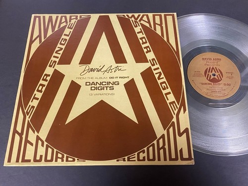 Davis Astri: Dancing Digits 12" - Clear Vinyl - Disco Boogie | eBay