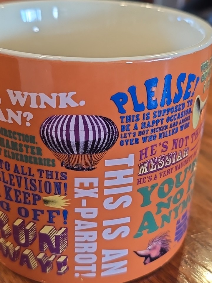 Monty Python Coffee Mug Unemployed Philosophers Guild | eBay