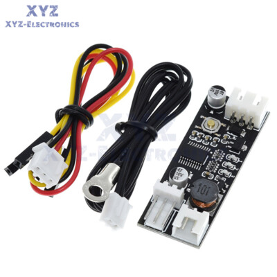 DC12V Computer Fan Temperature Control Governor Speed Controller Module ...