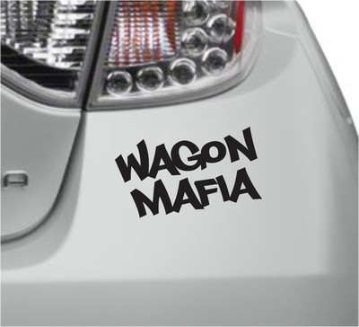 Wagon Mafia Bumper Sticker Vinyl Window Decal Car Sticker Decal Fits ...