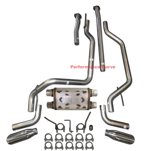 Fits 09 - 20 Toyota Tundra Performance Dual Exhaust Kit - Flow Chaser ...
