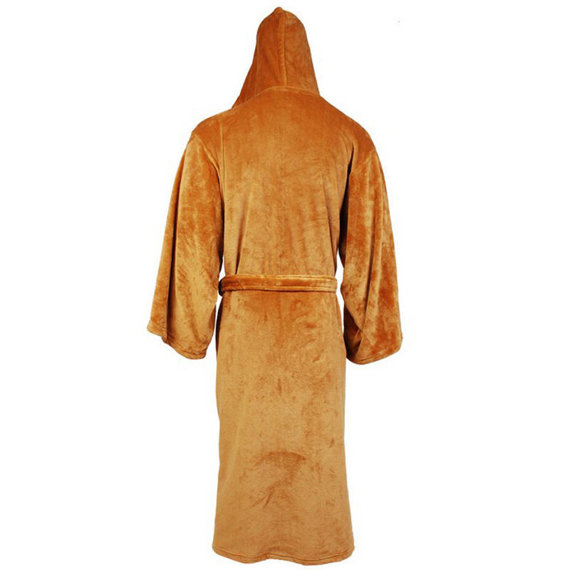 Men's Bathrobe Jedi Sith Hooded bathrobe Cloak Star war Soft Dressing ...