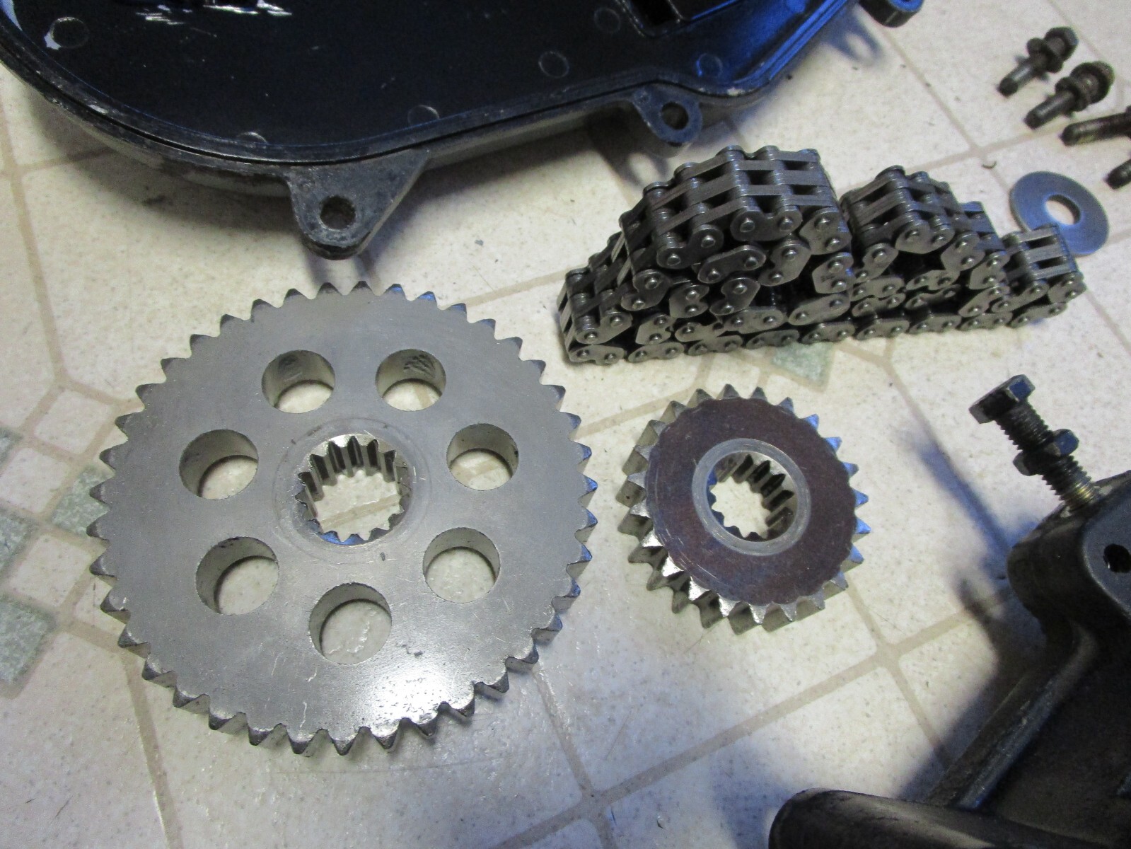 94 Arctic Cat ZR 700 Snowmobile Chaincase Assembly Chain Gears ...