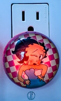 1950s-60s midcentury vintage betty boop nightlight STILL LIGHTS UP | eBay