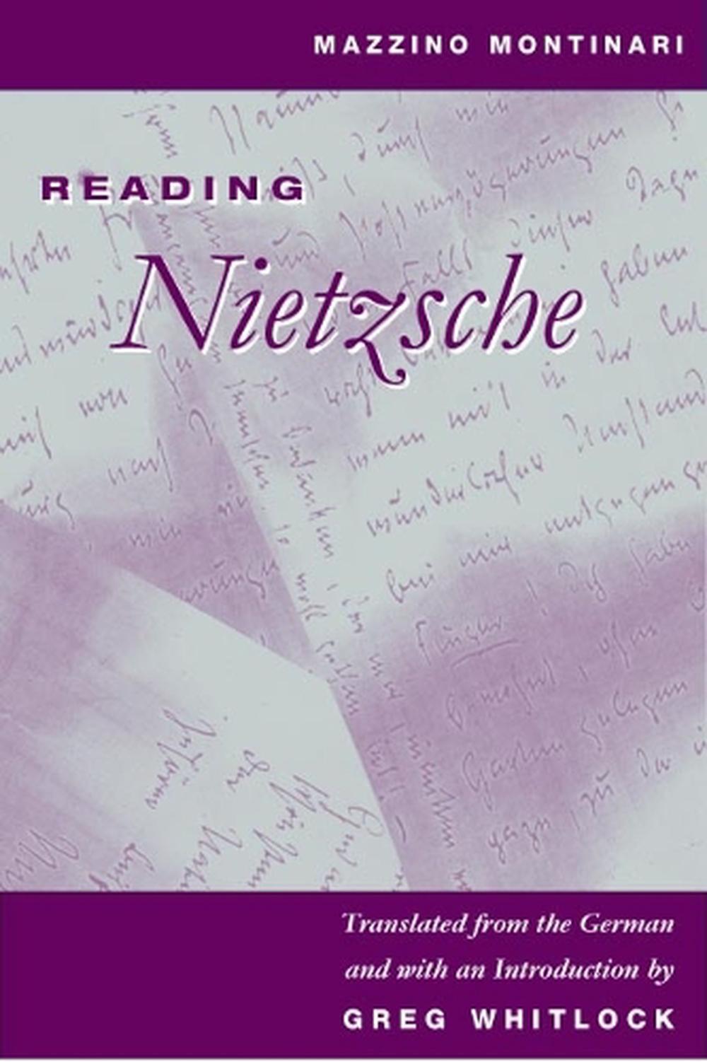 Reading Nietzsche by Mazzino Montinari (English) Hardcover Book ...