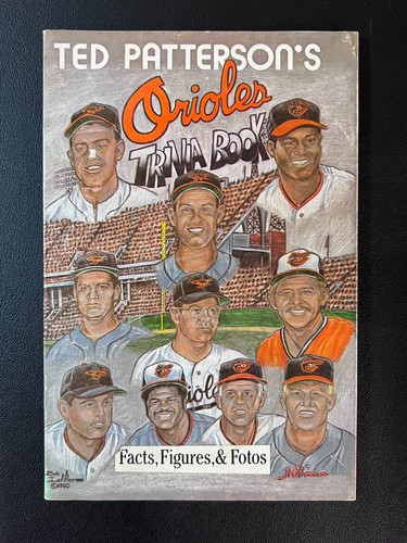 1980 Ted Patterson's Baltimore Orioles Trivia Book: Facts, Figures ...