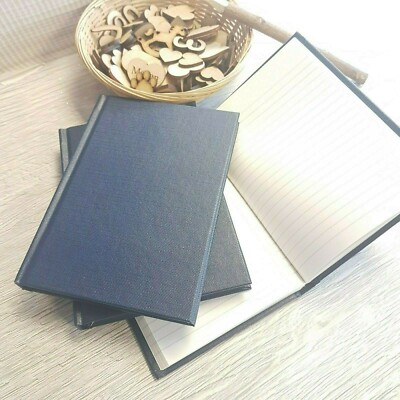 Pocket Notebook - RULED LINED HARDBACK NOTEPAD POLICE -Blue with white ...
