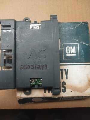 Cadillac GM Cruise Control Module #25031299 1980 Only All Models NOS | eBay