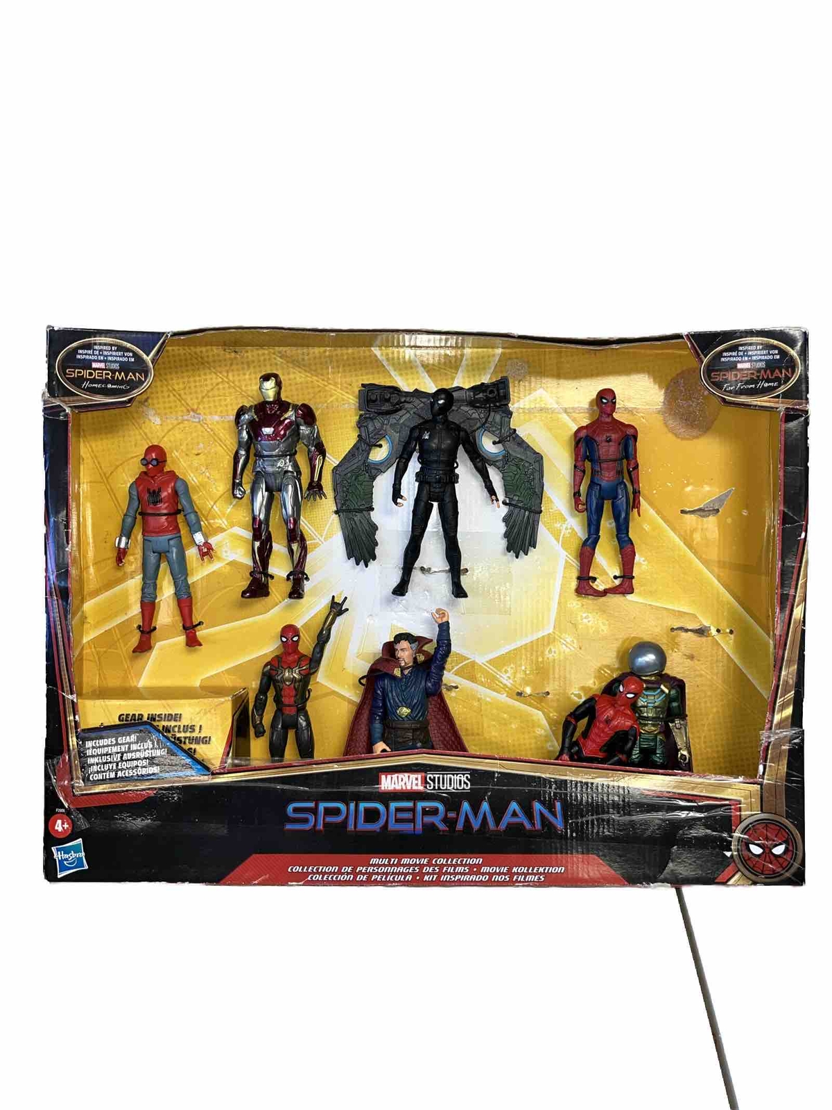 Hasbro Marvel Spiderman Multi Movie Spider-man No Way Home Collection ...