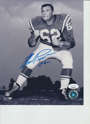 GLENN RESSLER FOOTBALL Autographed 8X10 Photo STOCK PHOTO JSA COA | eBay